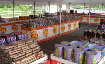 Keystone Fireworks Tents in Emerson, NJ - Keystone Fireworks Tents